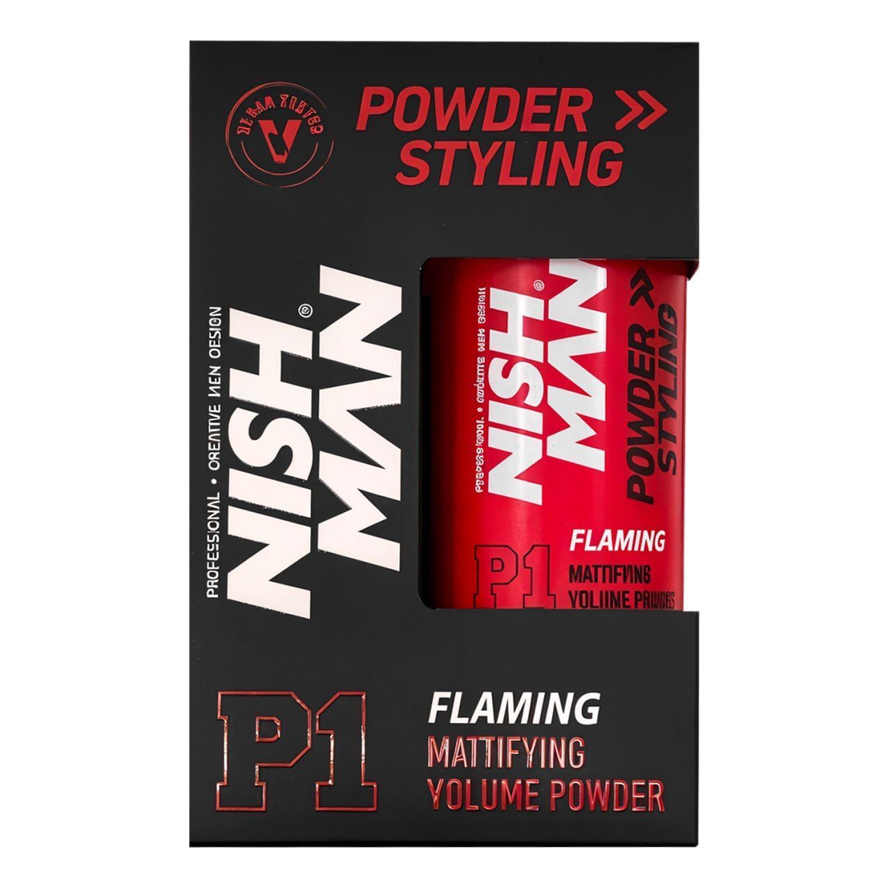 Пудра для створення об'єму матова Nishman P1 Hair Styling Powder Wax ...